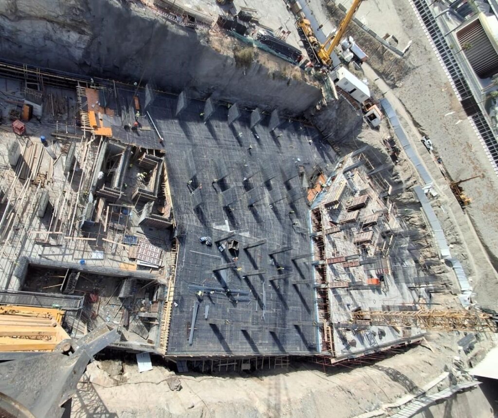 Construction progress of Masar Mawten Project in Mecca, Saudi Arabia ...